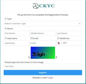 How to Fill Up the CKYC Form Online in Nepal