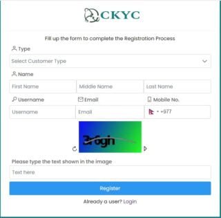 How to Fill Up the CKYC Form Online in Nepal
